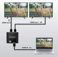 China 1 in 2 Out HDMI In Splitter for sale