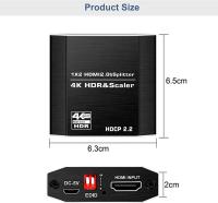China 1 in 2 Out HDMI In Splitter for sale