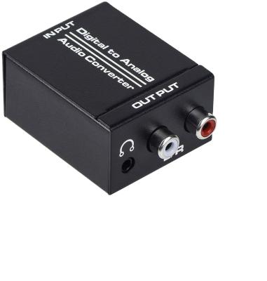 China Optical SPDIF To Analog Stereo Converter for sale