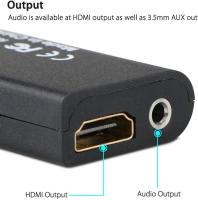 China 3.5mm Audio Output 480i 480p PS2 To HDMI Video Converter USB HDMI Adapter for sale