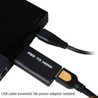 China 3.5mm Audio Output 480i 480p PS2 To HDMI Video Converter USB HDMI Adapter for sale