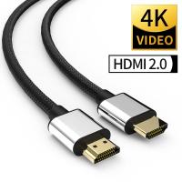 China 3D Ethernet HDR ARC 2160P 18 Gbps 2.0 Version 4K HDMI Cable for sale