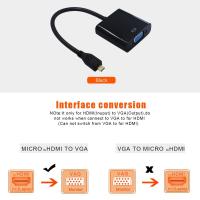 China HDTV DVD 35g MICP 1.0 1.1 480i 576i HDMI To VGA Adapters for sale