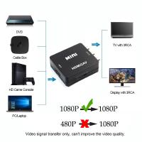 China HDMI 1.3 To RCA CVBS AV Composite Converter Adapter for sale