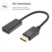 China Gold Plated digital 7.1 5.1 audio Displayport To HDMI Adapter for sale