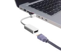 China 1920X1200 225 MHz 6.75Gbps Displayport To HDMI Adapter for sale