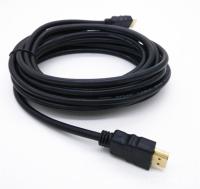 China Foamed PE Insulation 24K Gold Plated 19 Pin Male 4K HDMI Cable for sale