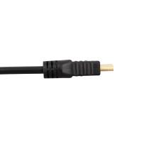 China Foamed PE Insulation 24K Gold Plated 19 Pin Male 4K HDMI Cable for sale