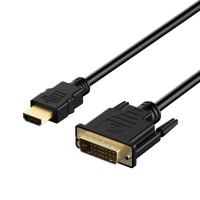 China 24K Gold Plated 1080P HDMI Male To DVI 24 + 1 Pin Male Cable Adapter for sale