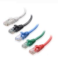 China RJ45 550mhz 24AWG Patch Cord LAN Cable Ethernet Computer Connection Cable for sale