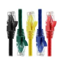 China RJ45 550mhz 24AWG Patch Cord LAN Cable Ethernet Computer Connection Cable for sale