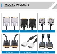 China Double Shield Ferite Cores Ultra True 1080p Computer Connection Cable for sale