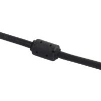 China Nickel Plated Double Ferrite Cores 30V 15 Pin VGA Computer Connection Cable for sale