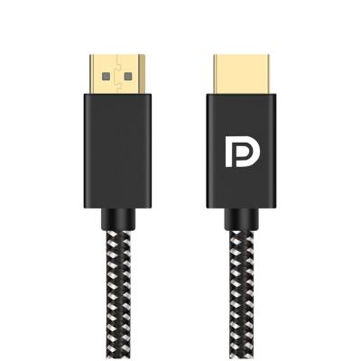 China ROHS 4K Braided Display Port Cable For Computer Connection 10.8 Gbps for sale
