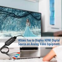 China 6ft 4K HDMI Cable to YPBPR RGB + R/L Video Component Converter Adapter for sale