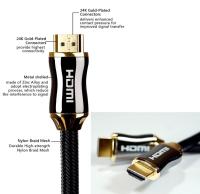 China High Speed 2.0 Golden Plated HDMI To HDMI Cable 1M 5M 15M 4K 60Hz for sale