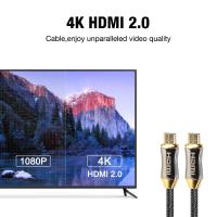 China High Speed 2.0 Golden Plated HDMI To HDMI Cable 1M 5M 15M 4K 60Hz for sale