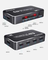 China 18.5Gbps 5 Ports 60Hz HDR HDMI 2.0 Switcher 5x1 kvm for Ultra HD Dolby Vision HDR10 for sale