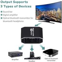 China 1 In 3 Out Digital SPDIF Toslink Optical Fiber Audio Splitter 1x3 With Optical Cable for sale