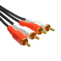 China Red And White 1.5M Audio Cable 2RCA  Double Head for sale