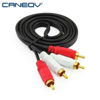 China Red And White 1.5M Audio Cable 2RCA  Double Head for sale