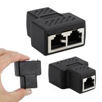China Double Connector RJ45 Female HDMI In Splitter for LAN Ethernet Network Cable for sale