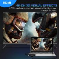 China HUB 4K 60HZ USB C To HDMI Adapter 100W PD Charging 3 USB 3.0 Connector For MacBook for sale