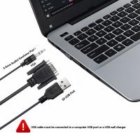 China 1.2M 4FT Full HD 1080P VGA to HDMI Adapter VGA2HDMI Audio Video Converter Cable for sale