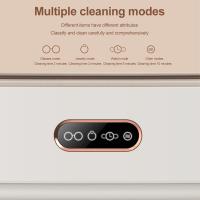China 360° Multi Directional Ultrasonic Cleaner Makeup Tools Watch Glasses Jewelry Washer for sale