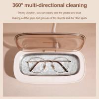China 360° Multi Directional Ultrasonic Cleaner Makeup Tools Watch Glasses Jewelry Washer for sale