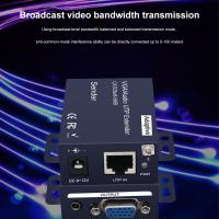 China Twisted HD VGA Extender 100 Meters VGA TO RJ45 Transmission Signal Transceiver Pair for sale