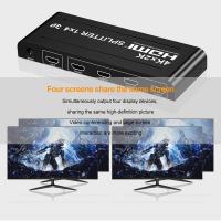 China OEM 20M HDMI In Splitter For Four 4K Resolution 2K Video HD With Screen Device for sale