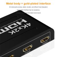 China OEM 20M HDMI In Splitter For Four 4K Resolution 2K Video HD With Screen Device for sale
