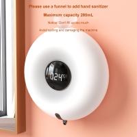 China Automatic Induction Foam Soap Dispenser 300ml Wall Mounted Hand Sanitizer Machine for sale
