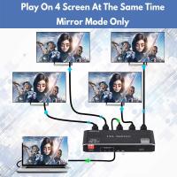 China 1 In 4 Out HDMI In Splitter 2.0 HDCP 2.2 60HZ HD TV Crossover 1x4 Ports Box Full Ultra 4K HDR 3D for sale
