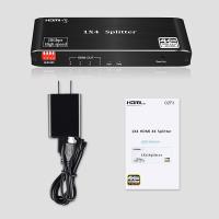 China 1 In 4 Out HDMI In Splitter 2.0 HDCP 2.2 60HZ HD TV Crossover 1x4 Ports Box Full Ultra 4K HDR 3D for sale