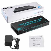 China 18Gbps 1x8 4K HDMI 2.0b Splitter 1 In 8 Out HDCP2.2 Compatible For Xbox PS4 Fire Stick for sale