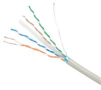 China 24AWG*4 OD 6.5mm  Engineering Cable CAT6 FTP Patch Cord Cable for sale