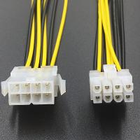 China 8 Pin 12V CPU EPS P4 Power Extension Cable 8 pin 18AWG Power Supply 20cm for sale