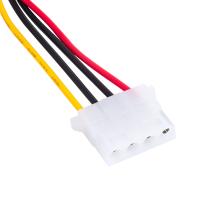China 15 Pin SATA Male Molex To IDE Power Cable 4 Pin Female Adapter Extension Cable 15cm for sale