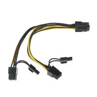 China 6+2 Pin PCIE Video Card Power Supply Cable 8 - Pin PCIE Riser Cable for sale