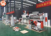 China 380V 50Hz Pellet Making Equipment , SZLH 250 1-2TPH Animal Feed Processing Plant for sale