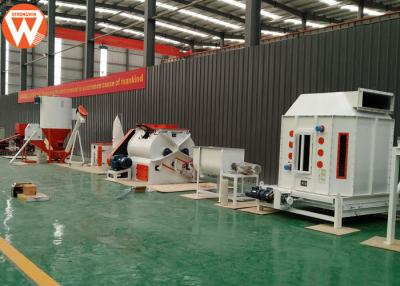 China Manual Animal Feed Manufacturing Machines 5TPH SZLH 350 Animal Chicken With CE Approved for sale