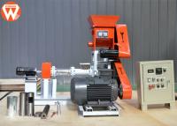 China 15kw Fish Feed Extruder Machine Capacity 30kg/H-2t/H Low Power Consumption for sale