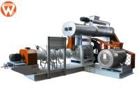 China Sinking Floating Fish Feed Pellet Making Machine With 155mm Screw Easy Operation for sale