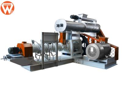 China Sinking Floating Fish Feed Pellet Making Machine With 155mm Screw Easy Operation for sale