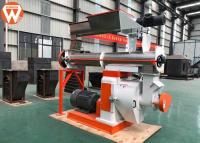 China Steam Conditioner Feed Pellet Machine With Grain Grass Φ350mm Ring Die 5t/H for sale