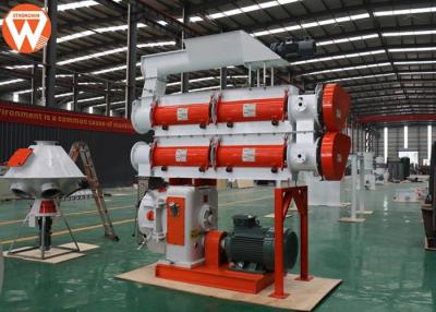 China Low Noise Feed Pellet Machine With Double Layer Modulator 5 T/H Capacity for sale
