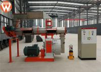 China Siemens Motor 10T/H Pellet Making Machine , Pig Rabbit 1.5-12MM Animal Pellet Machine for sale