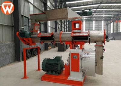 China Siemens Motor 10T/H Pellet Making Machine , Pig Rabbit 1.5-12MM Animal Pellet Machine for sale